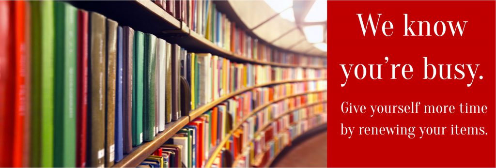 Renew Materials – Westmoreland County Libraries